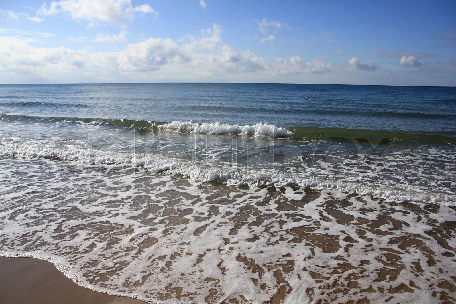 Enjoy the beach in summer time. | Stock image | Colourbox