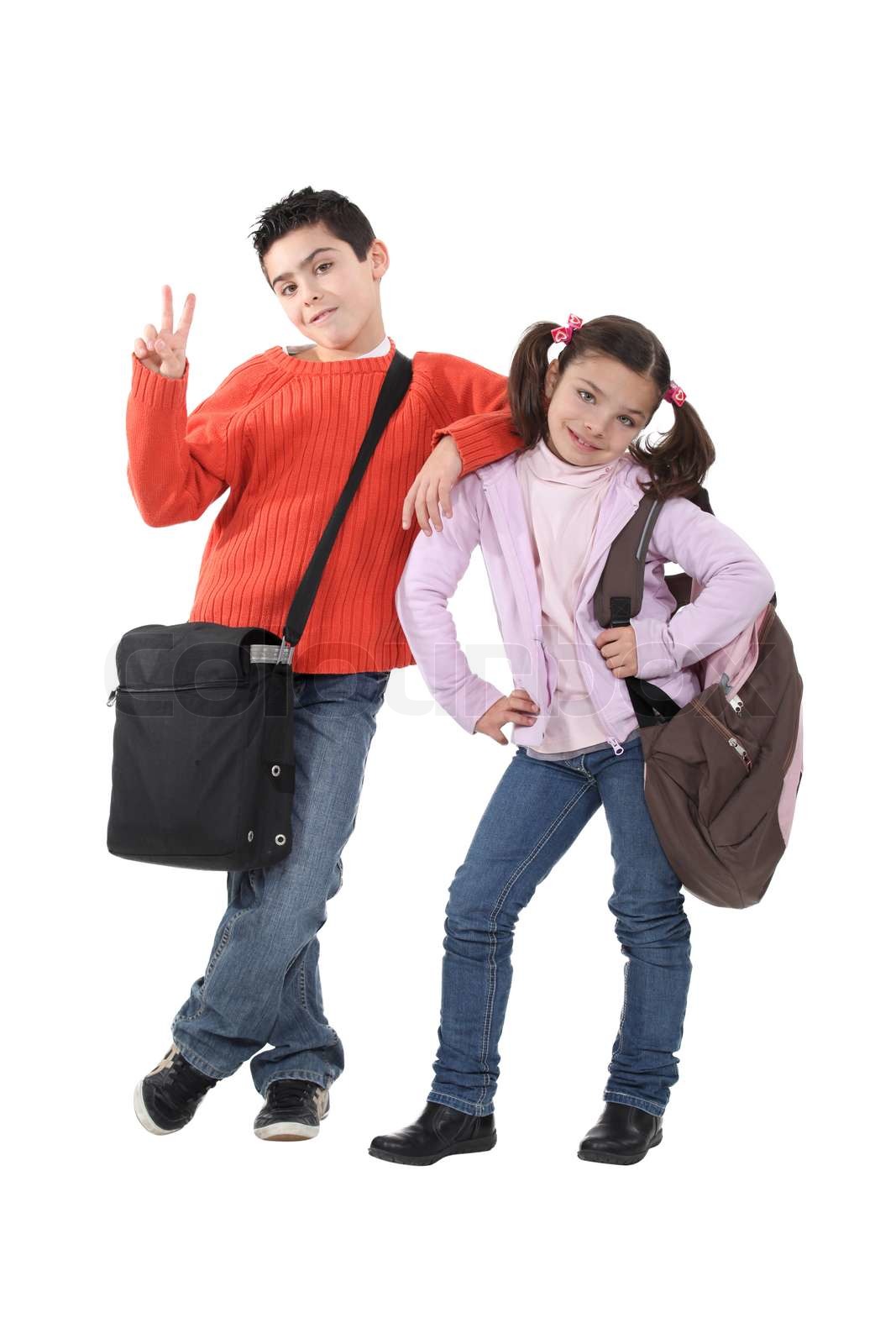 Schulkinder | Stock Bild | Colourbox