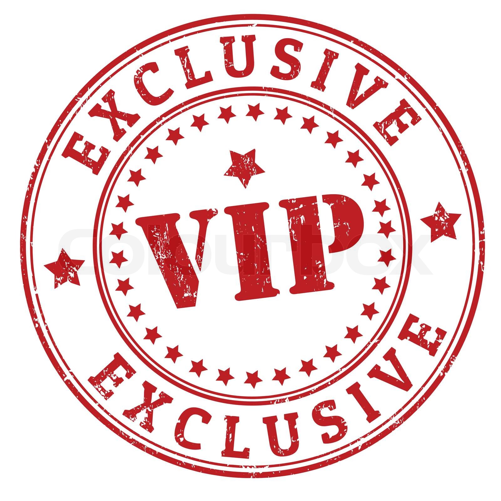 VIP stamp | Stock vector | Colourbox