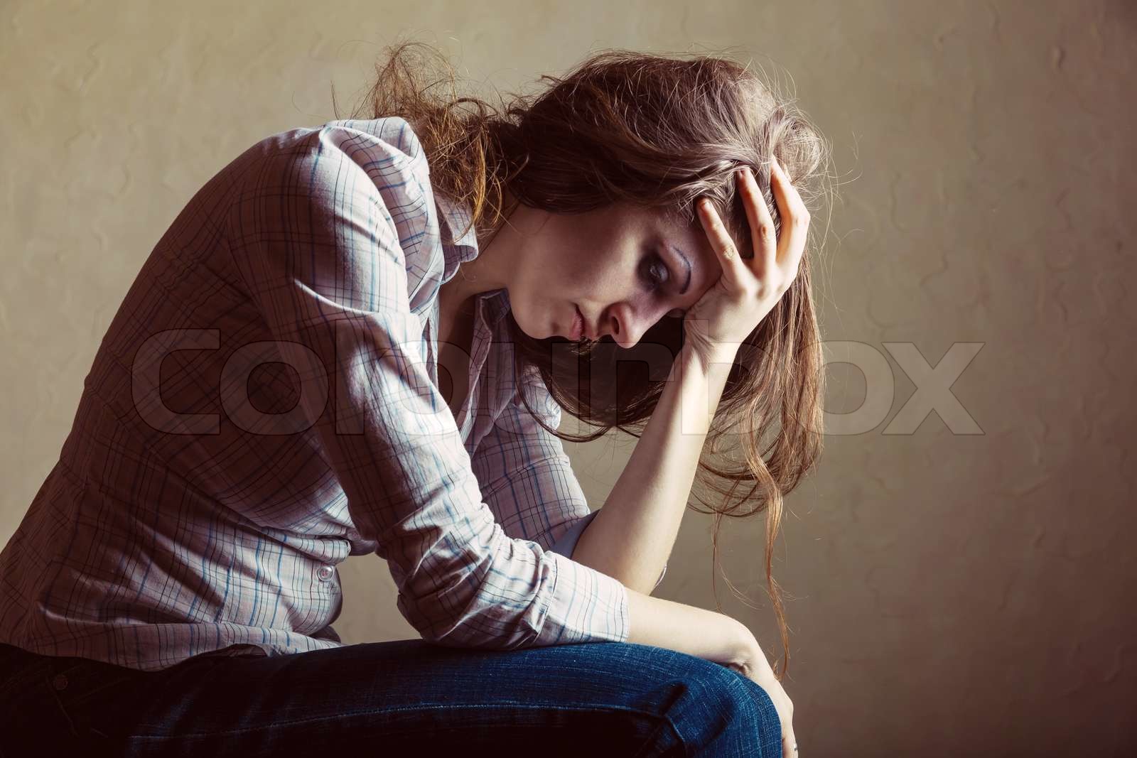 Depression | Stock image | Colourbox