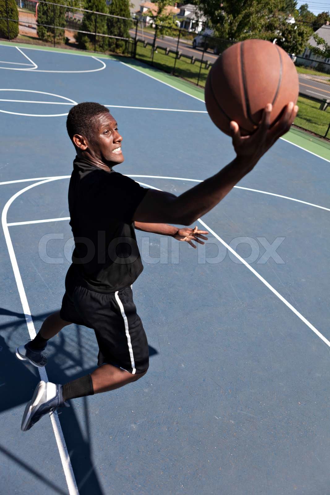 Basketball Layup | Stock image | Colourbox
