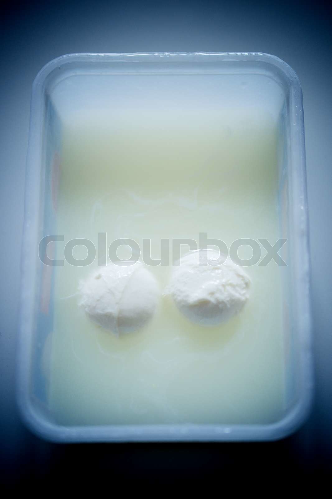 Mozzarella Package | Stock image | Colourbox