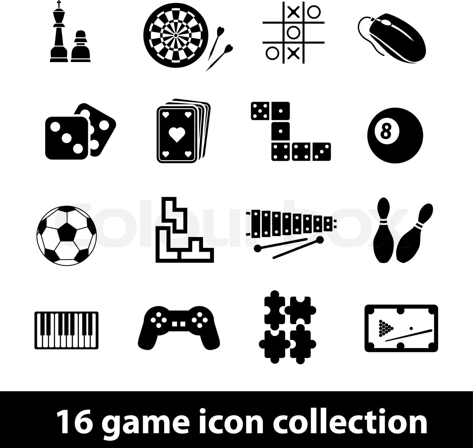 game icons | Stock vector | Colourbox