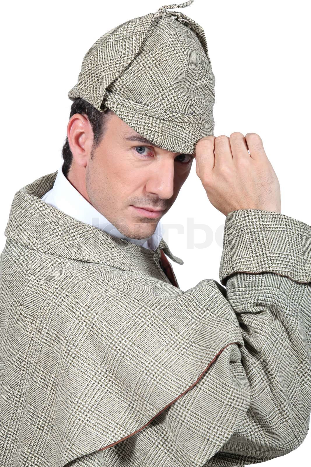 Detektiv Kostüm | Stock Bild | Colourbox