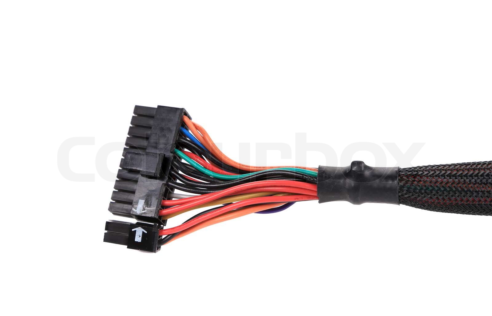 Computer-Stecker. | Stock Bild | Colourbox