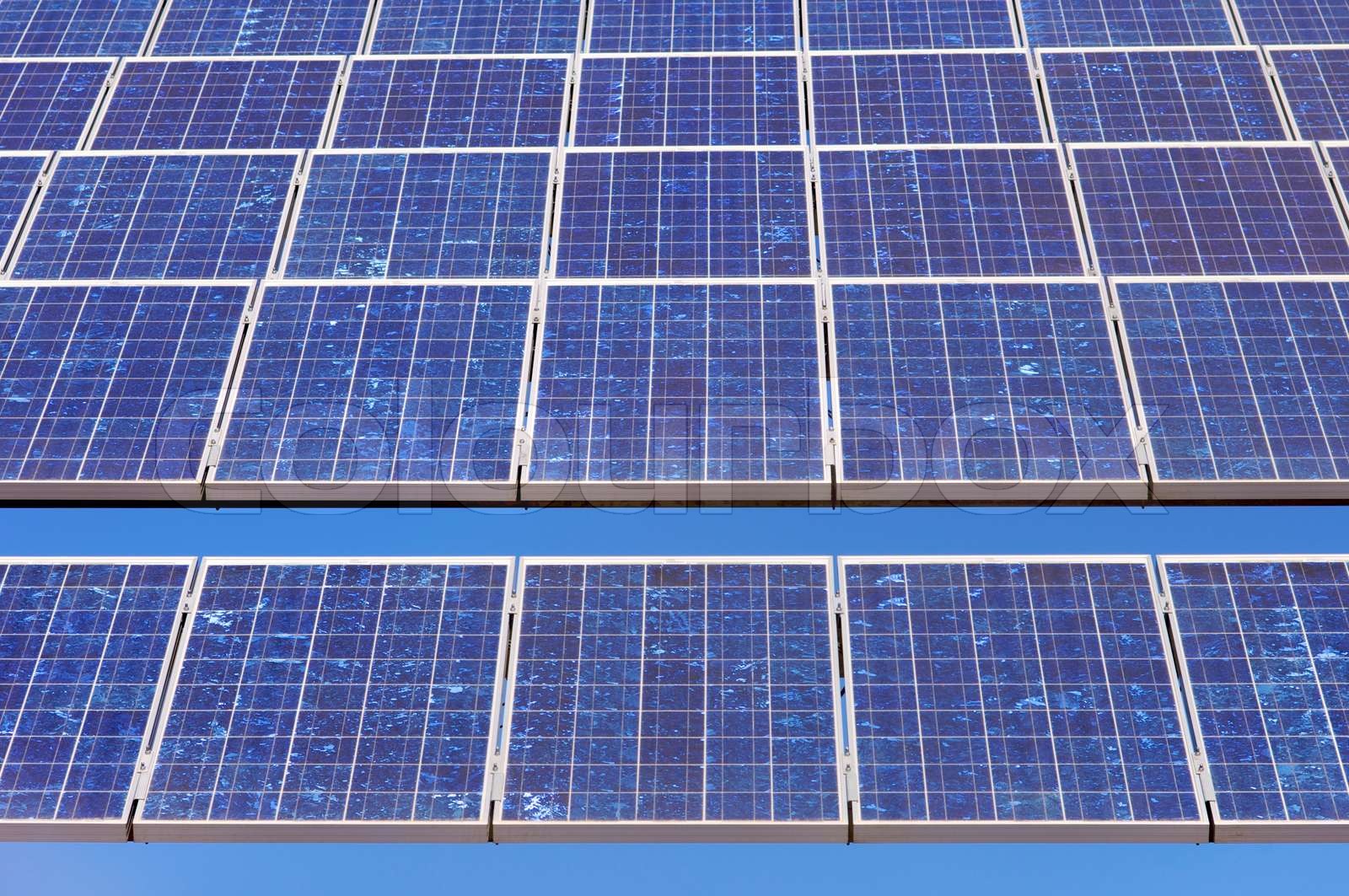 solar panel | Stock image | Colourbox