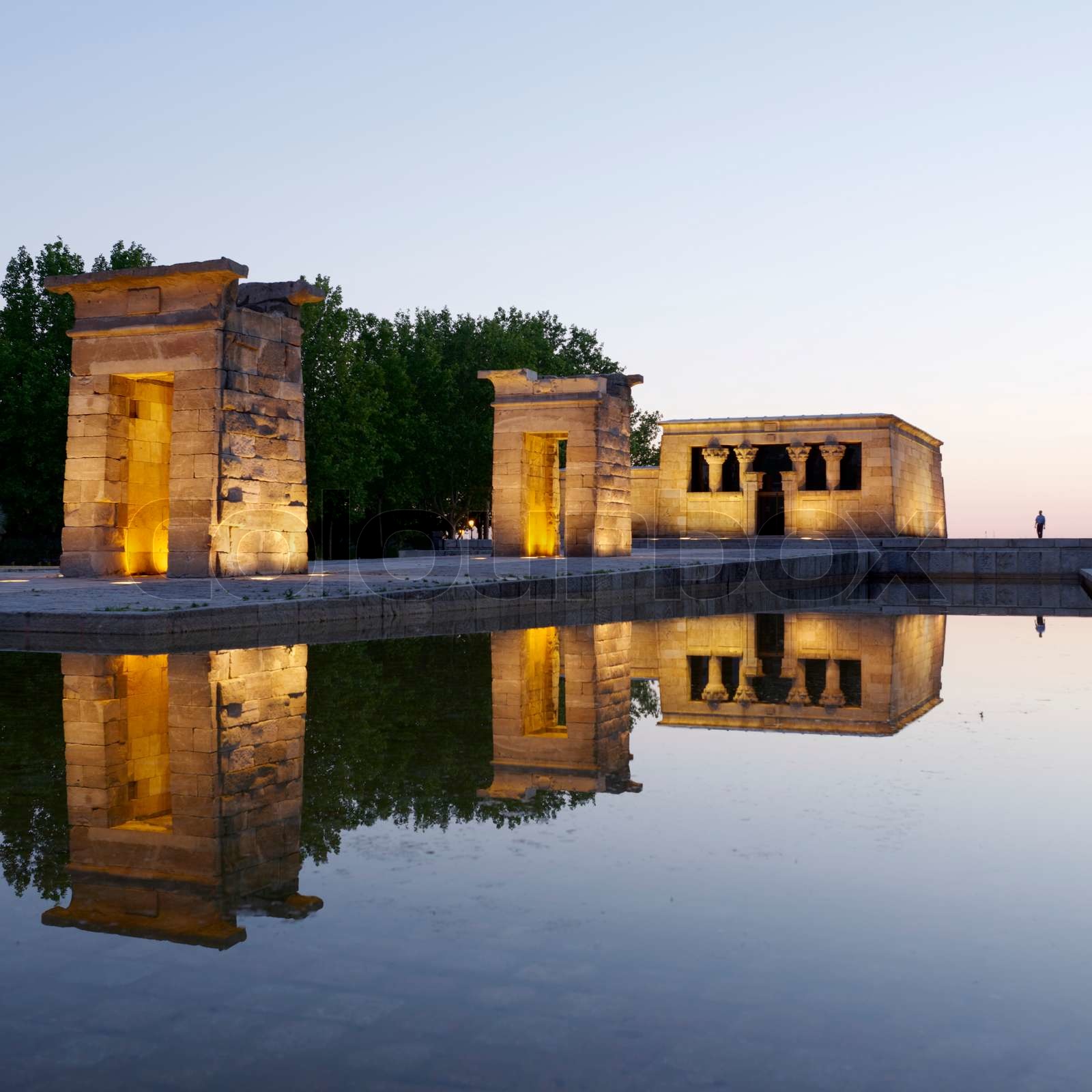 Debod Egyptian Temple | Stock image | Colourbox