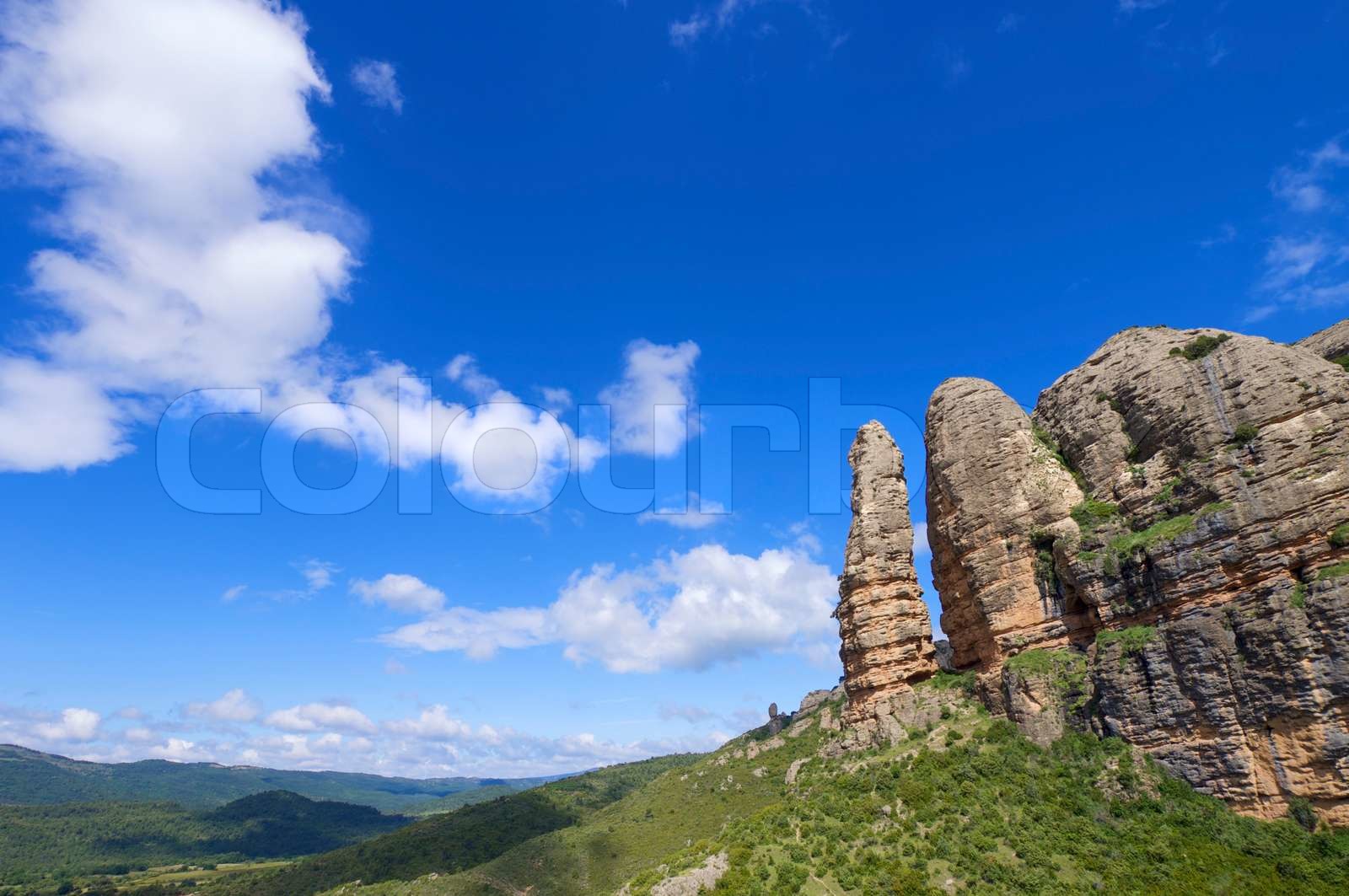 Rock spire | Stock image | Colourbox
