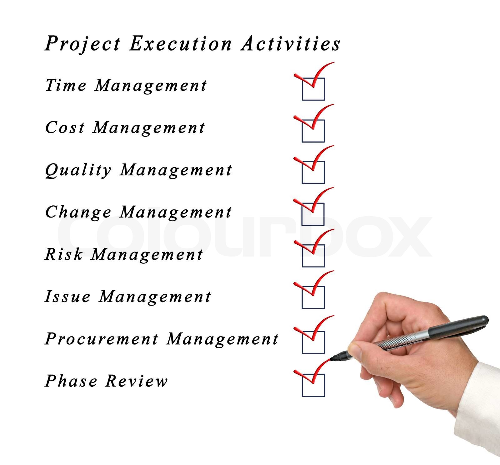 Project planning | Stock image | Colourbox