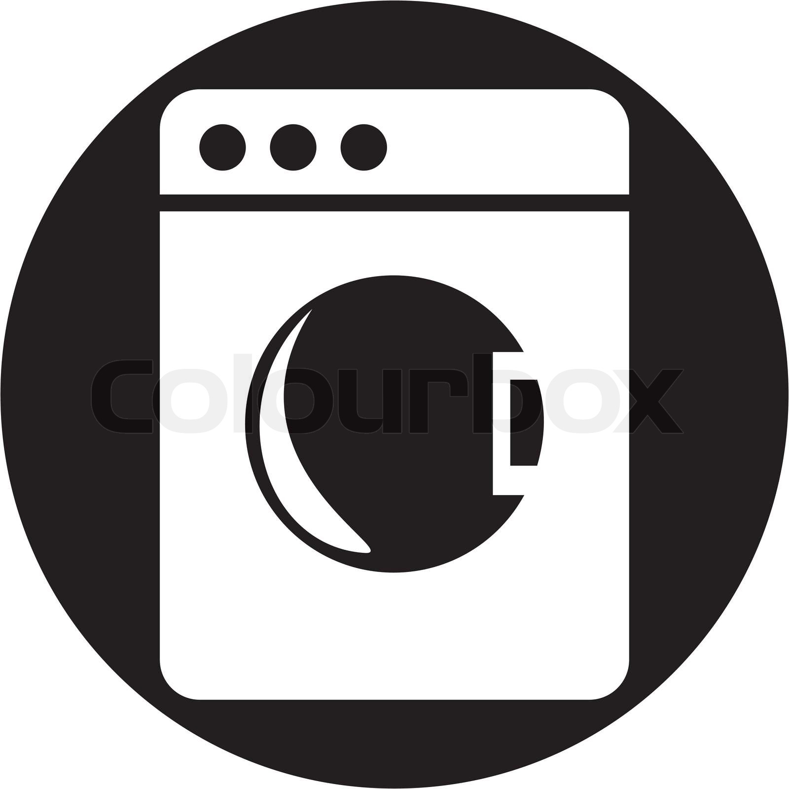 washing machine icon | Stock vector | Colourbox