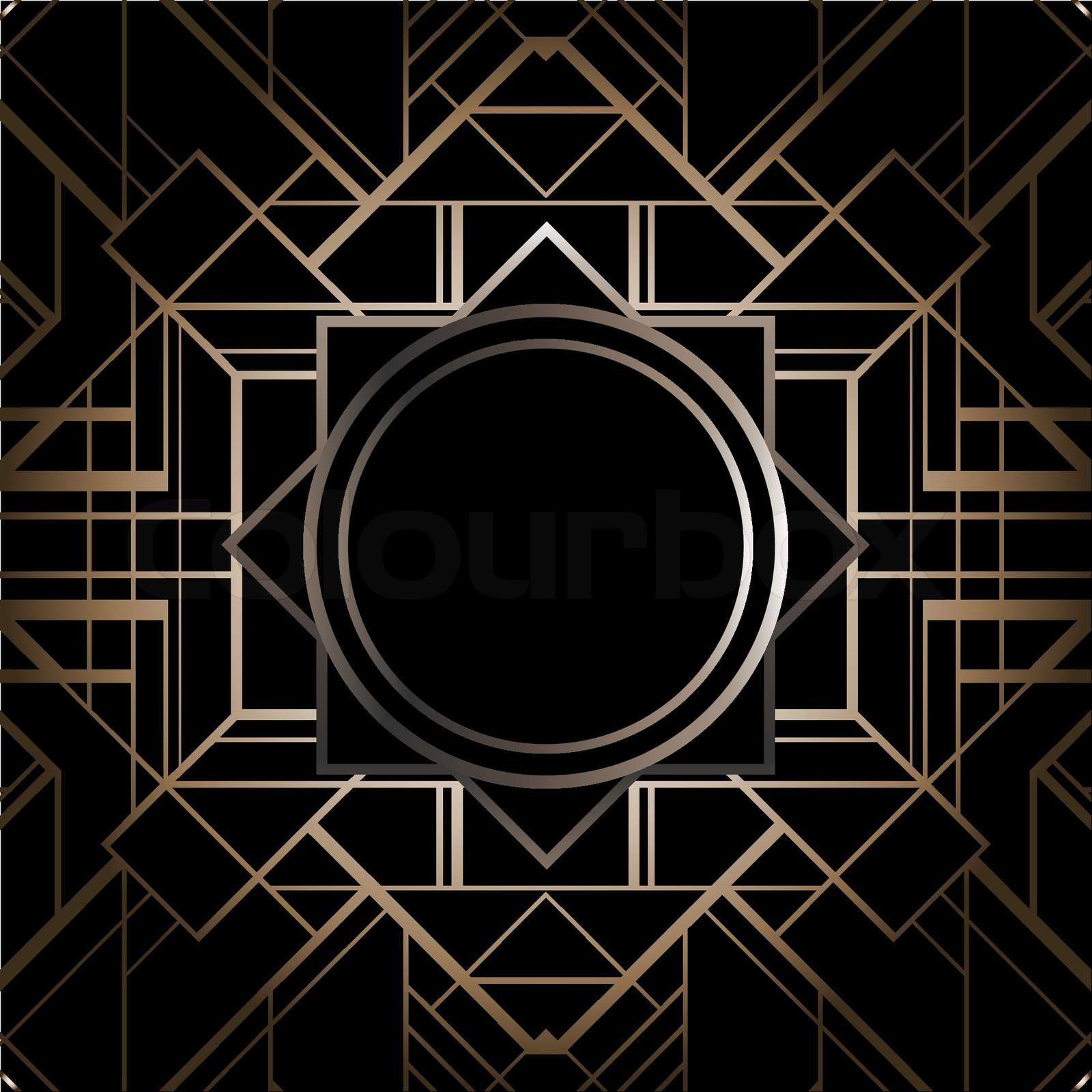 Vintage background. 1920s style | Stock vector | Colourbox