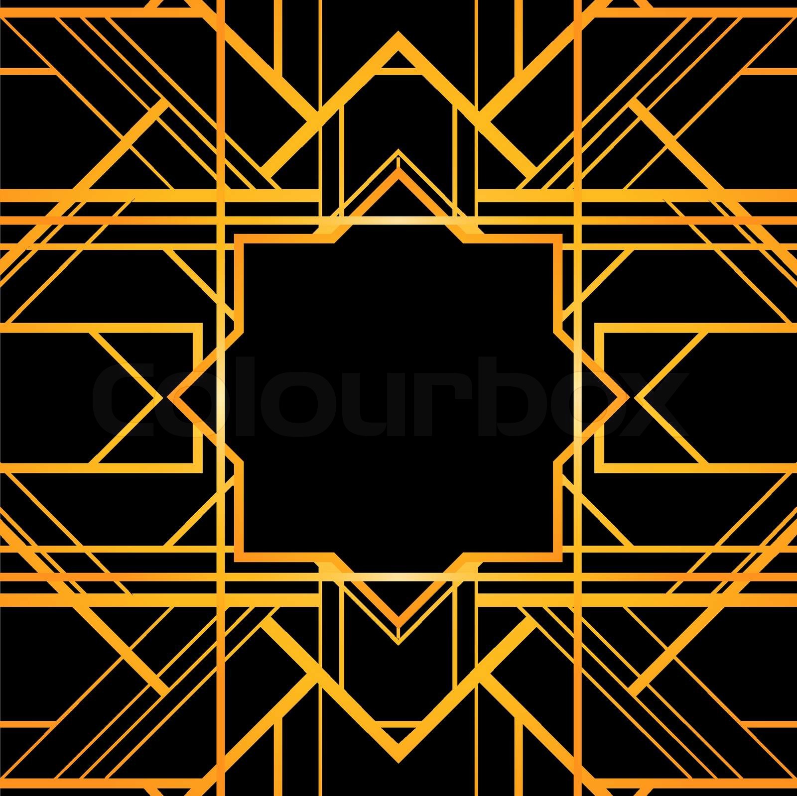 Vintage background. 1920s style | Stock vector | Colourbox