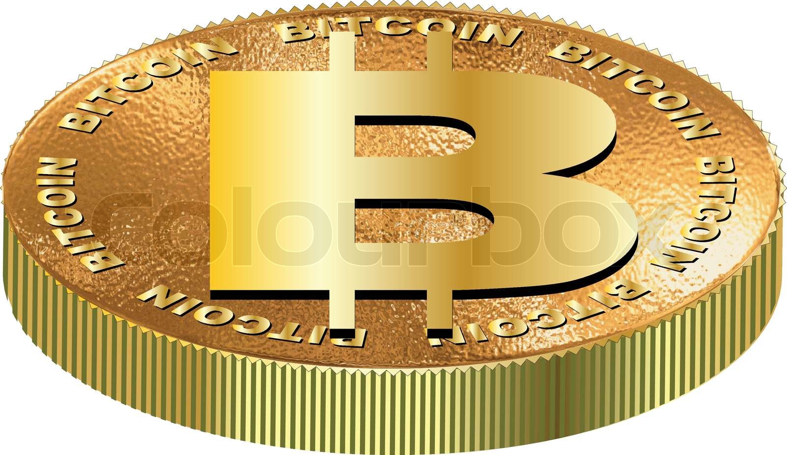 BITCOIN TEXTURE | Stock vector | Colourbox