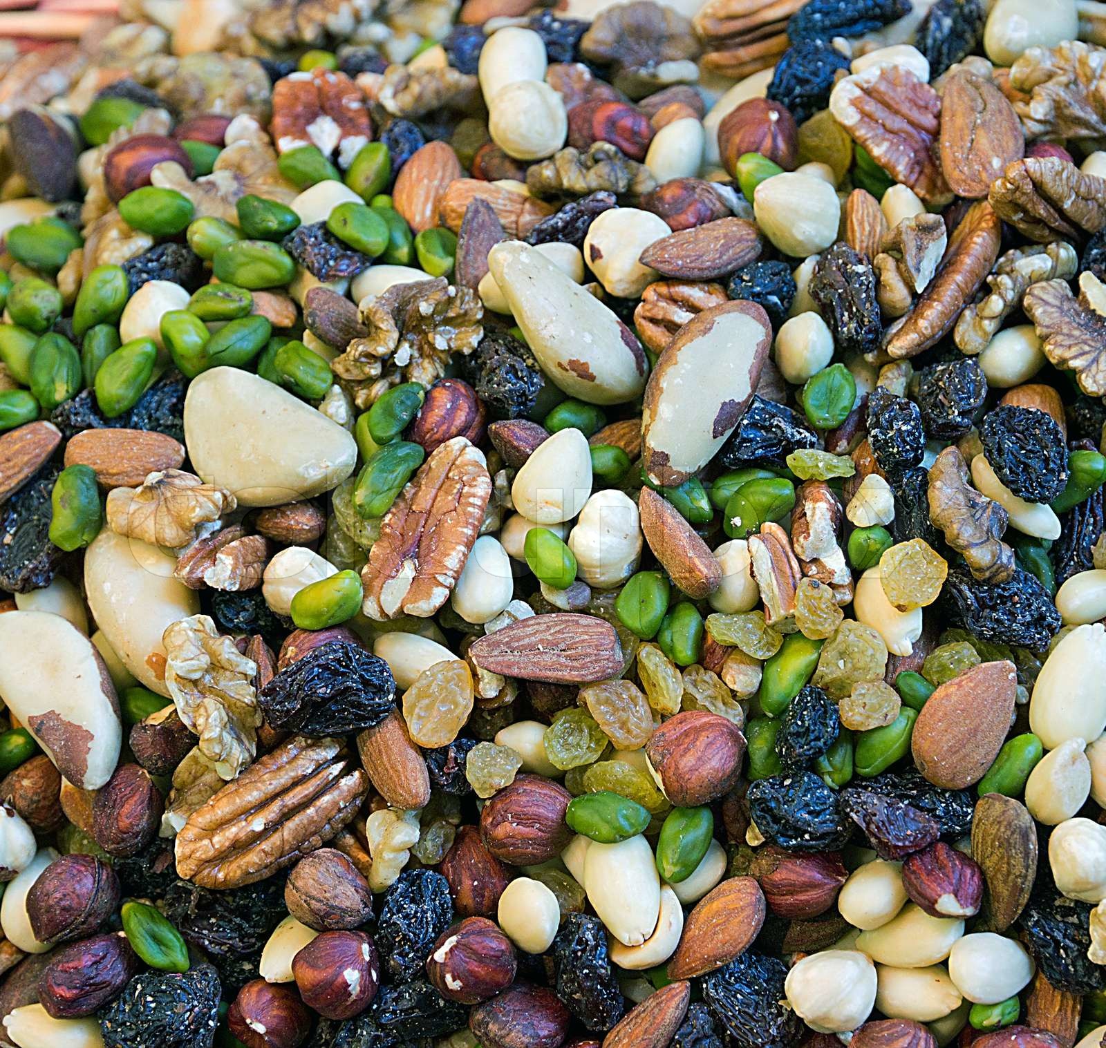 mix nuts | Stock image | Colourbox