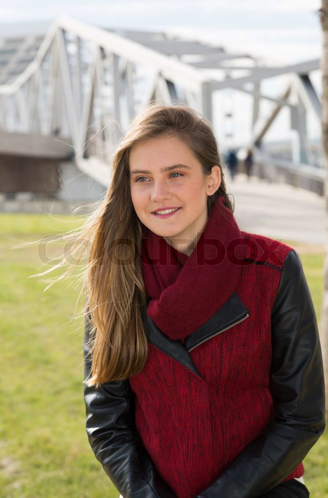 Pretty girl | Stock image | Colourbox