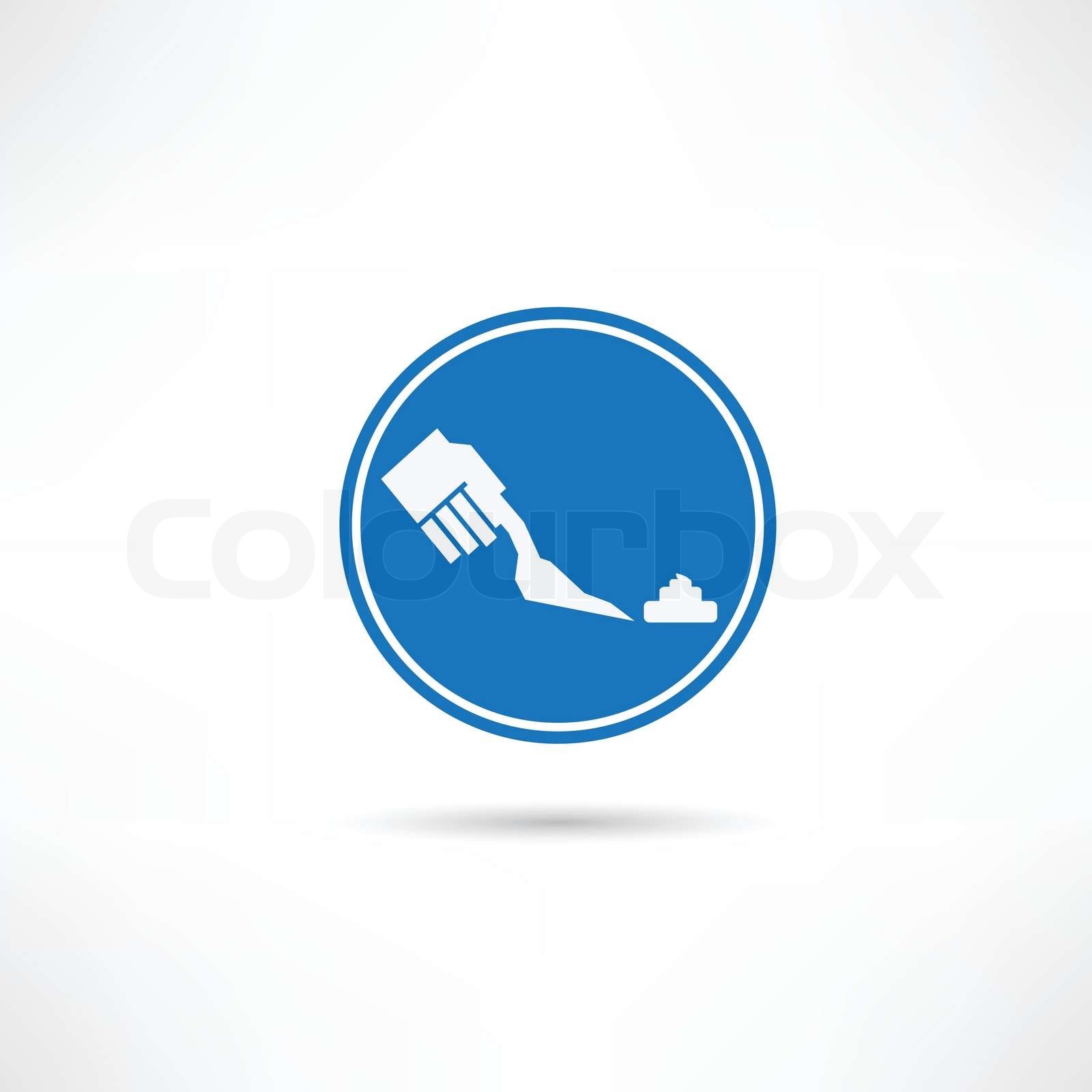 Clean up icon | Stock vector | Colourbox