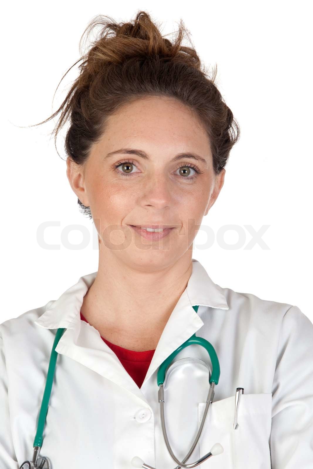 Beautiful doctor woman | Stock image | Colourbox