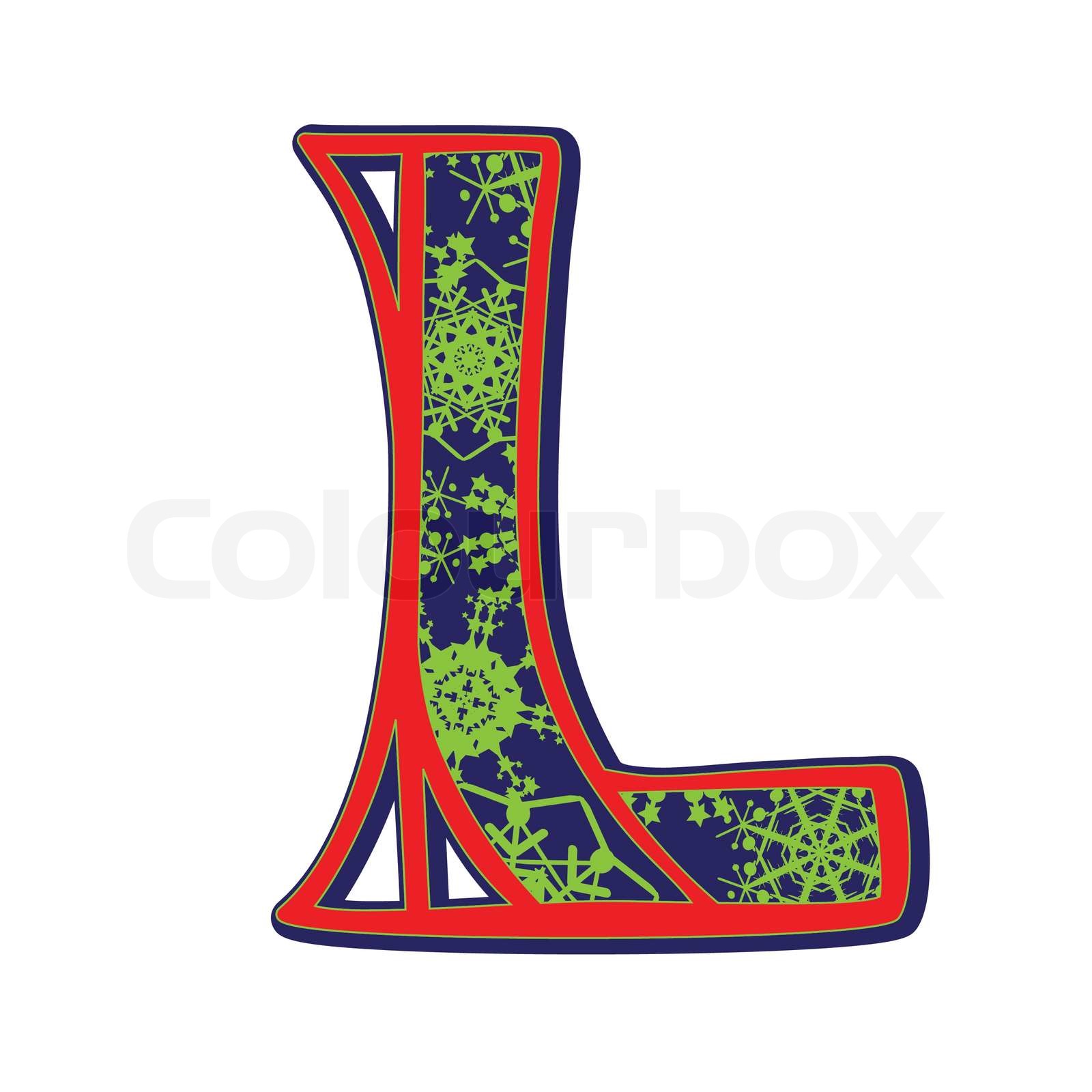 joint, buchstabe, hübsch | Stock-Vektor | Colourbox