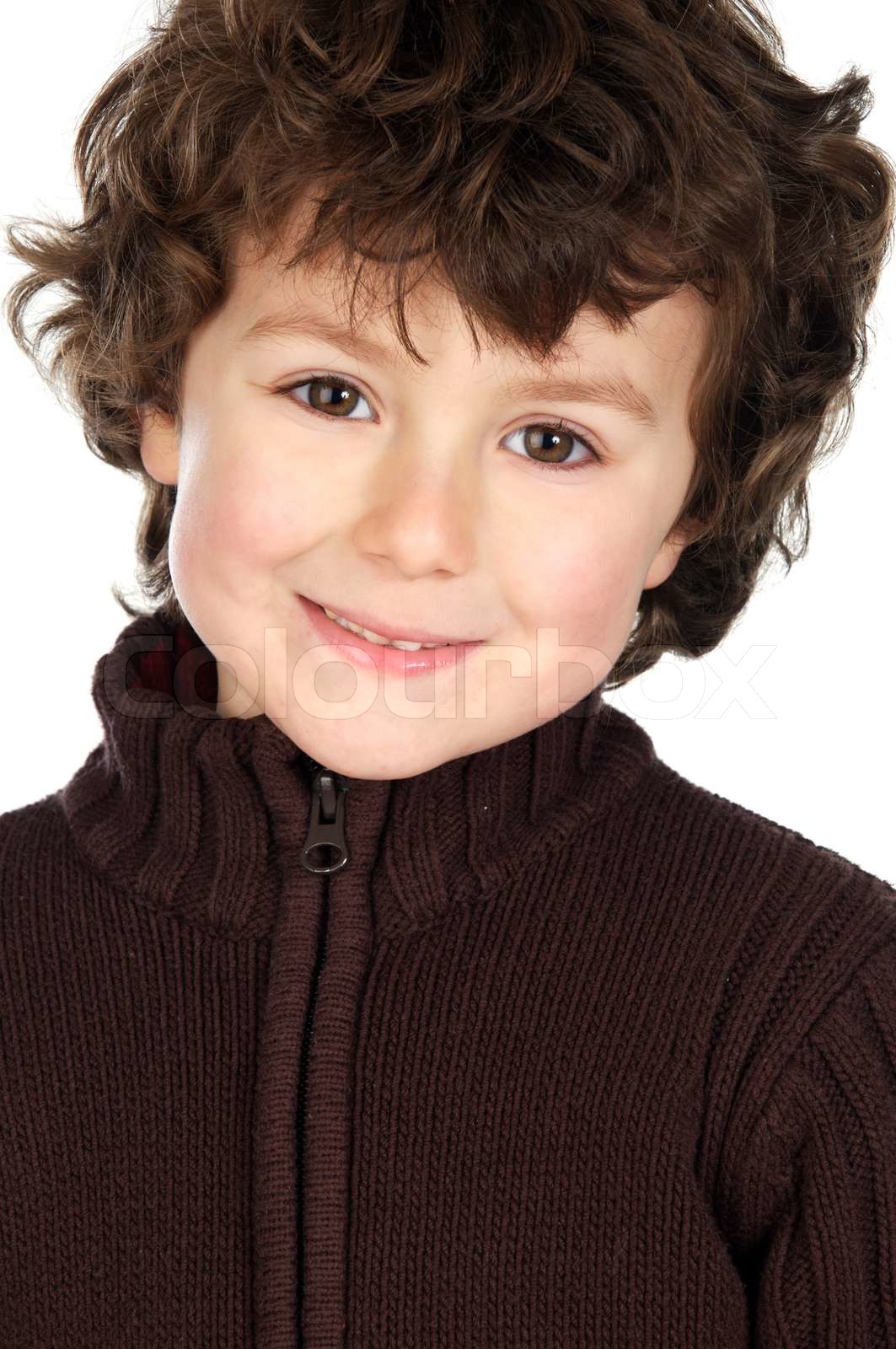 Small handsome boy | Stock image | Colourbox