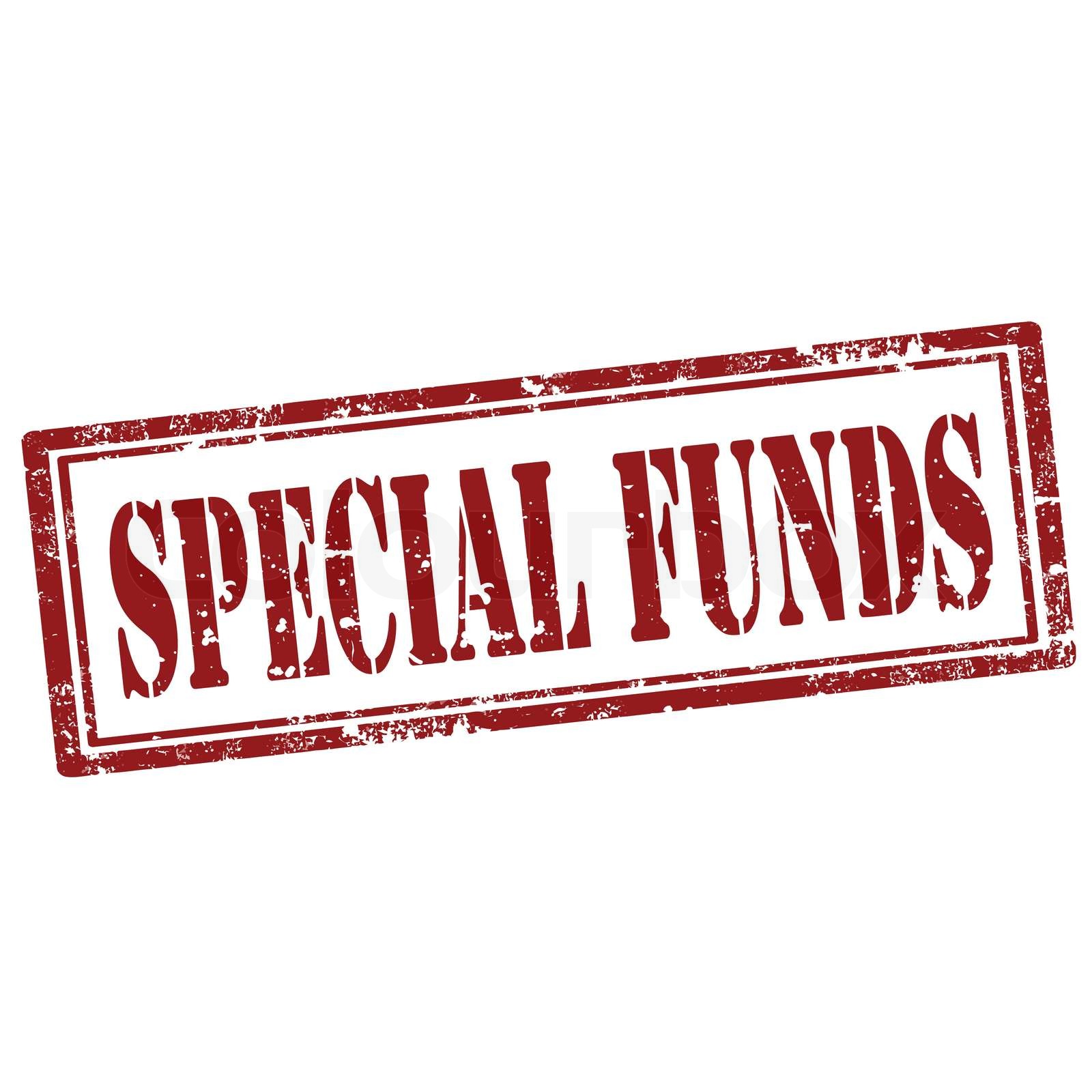 Special Funds-stamp | Stock vector | Colourbox