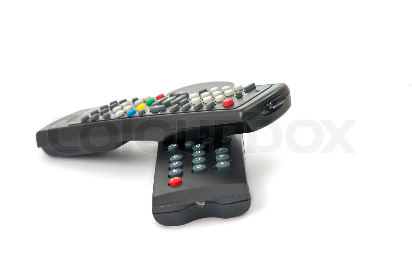 TV remote isolated | Stock image | Colourbox