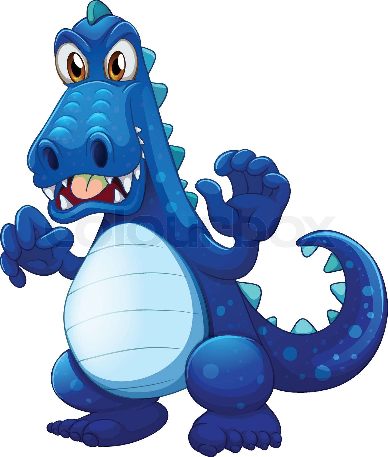 tegning, dyr, uhyggelig | Stock vektor | Colourbox