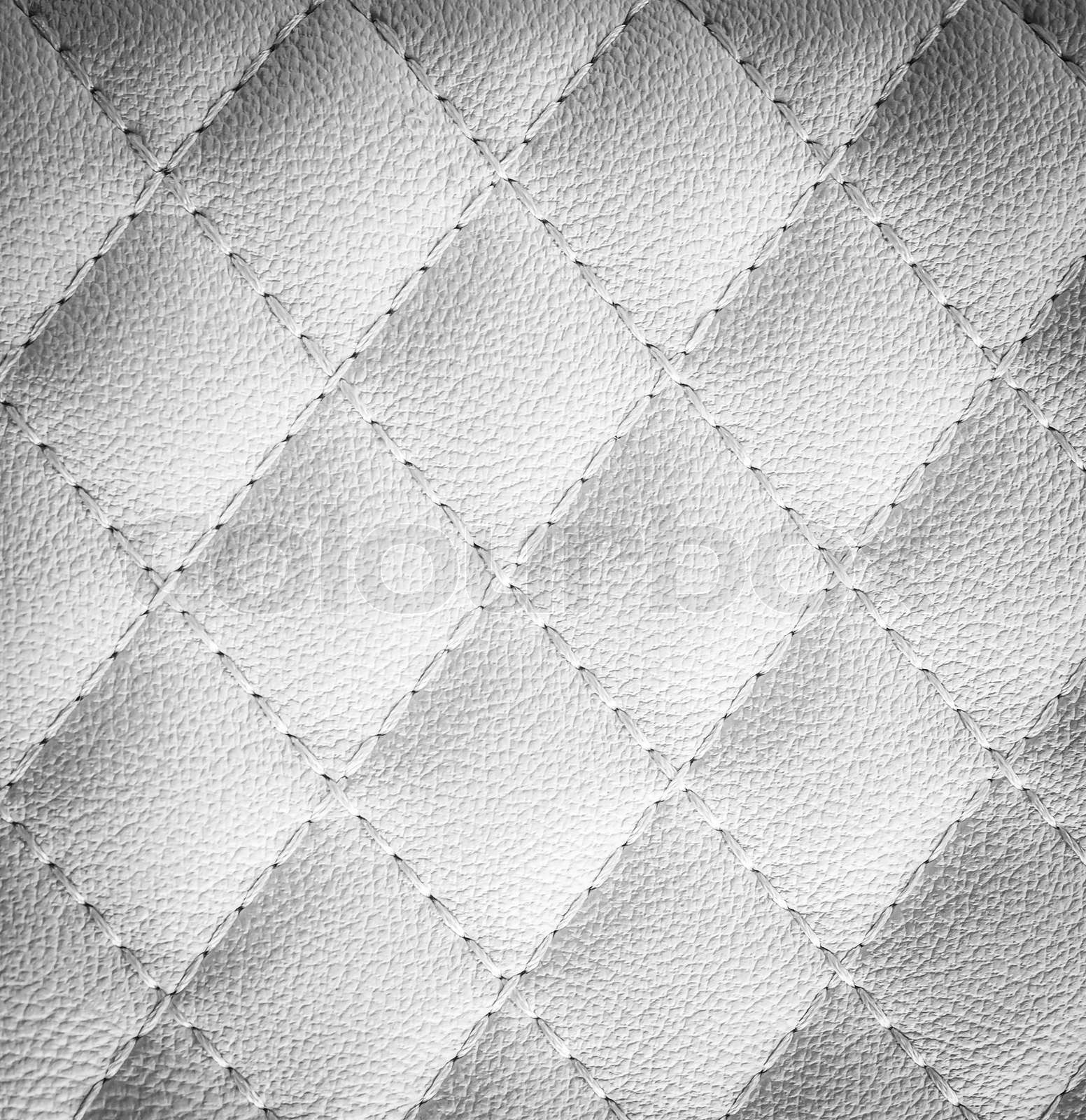 White leather | Stock image | Colourbox