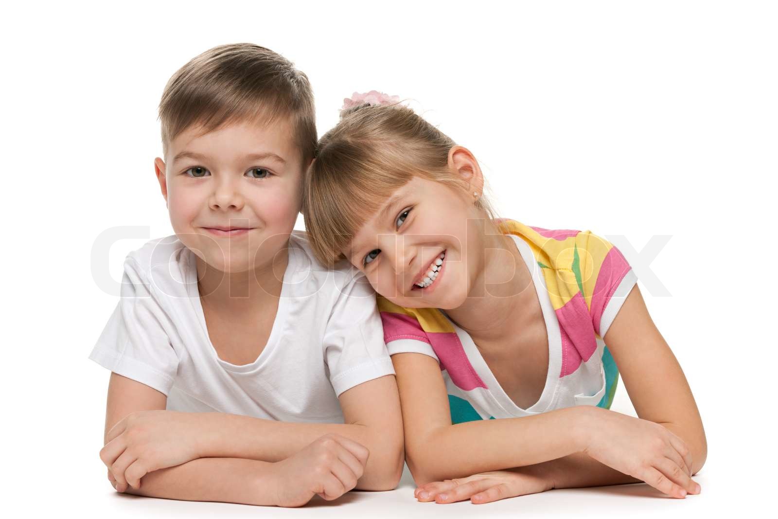 Happy kids | Stock image | Colourbox