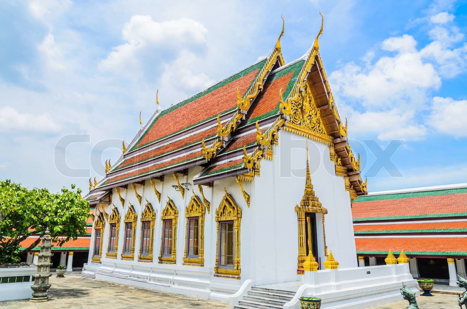 Emerald temple | Stock image | Colourbox