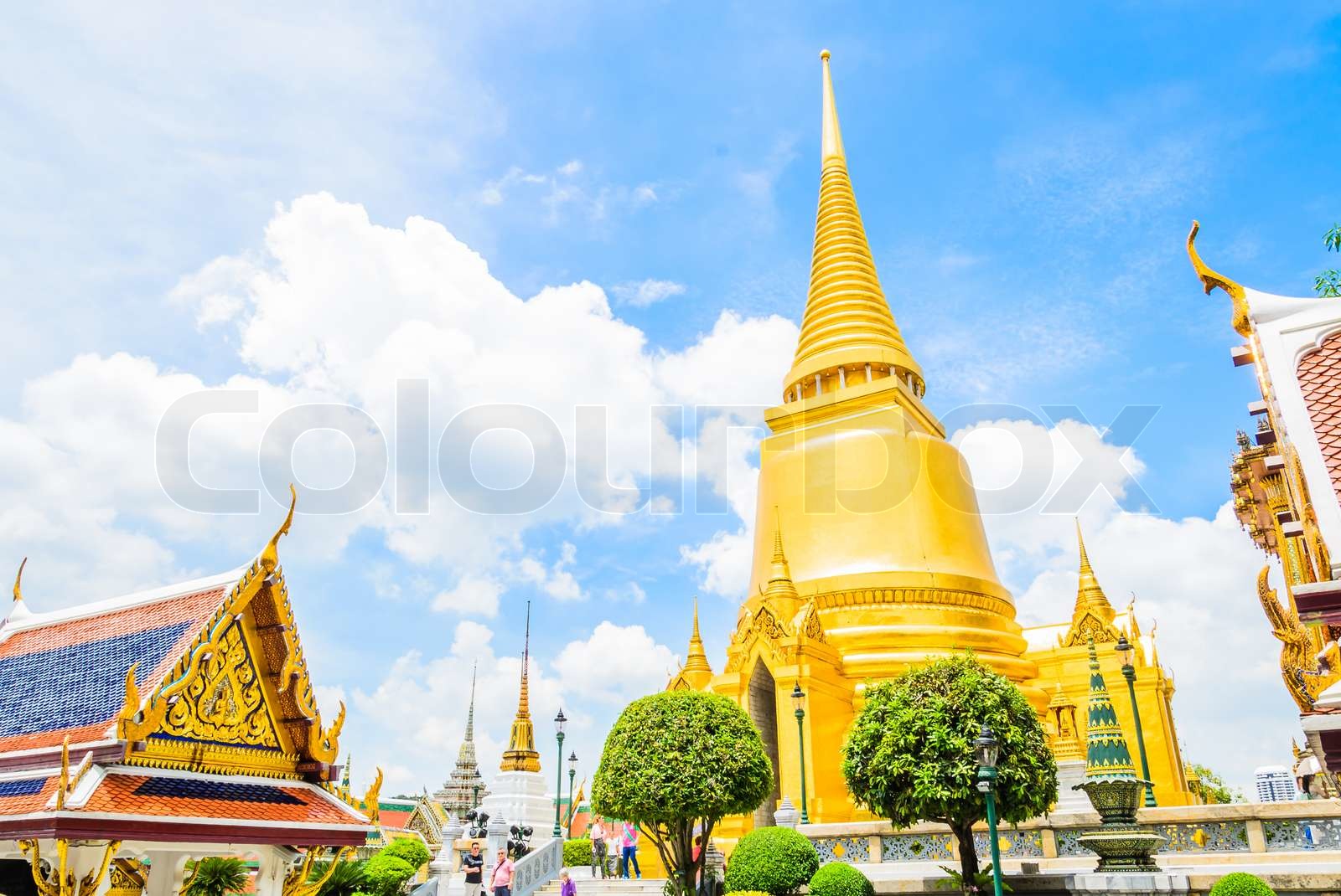 Emerald temple | Stock image | Colourbox
