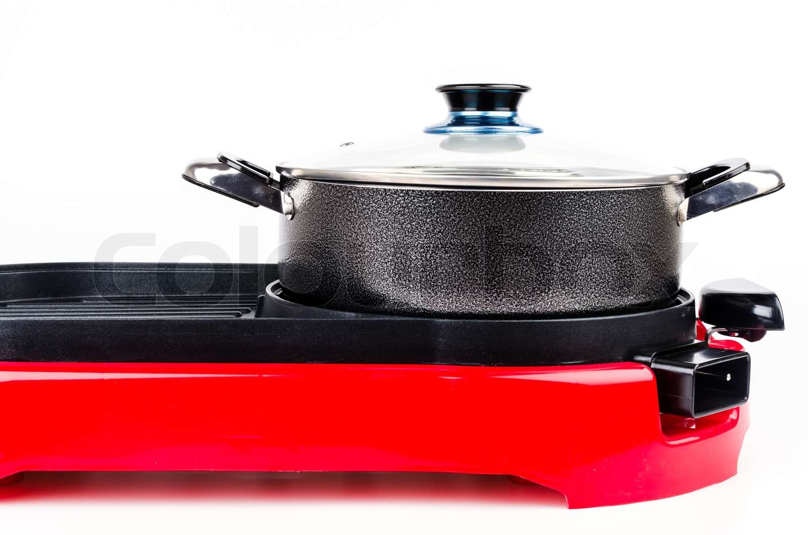 Electric pan | Stock image | Colourbox