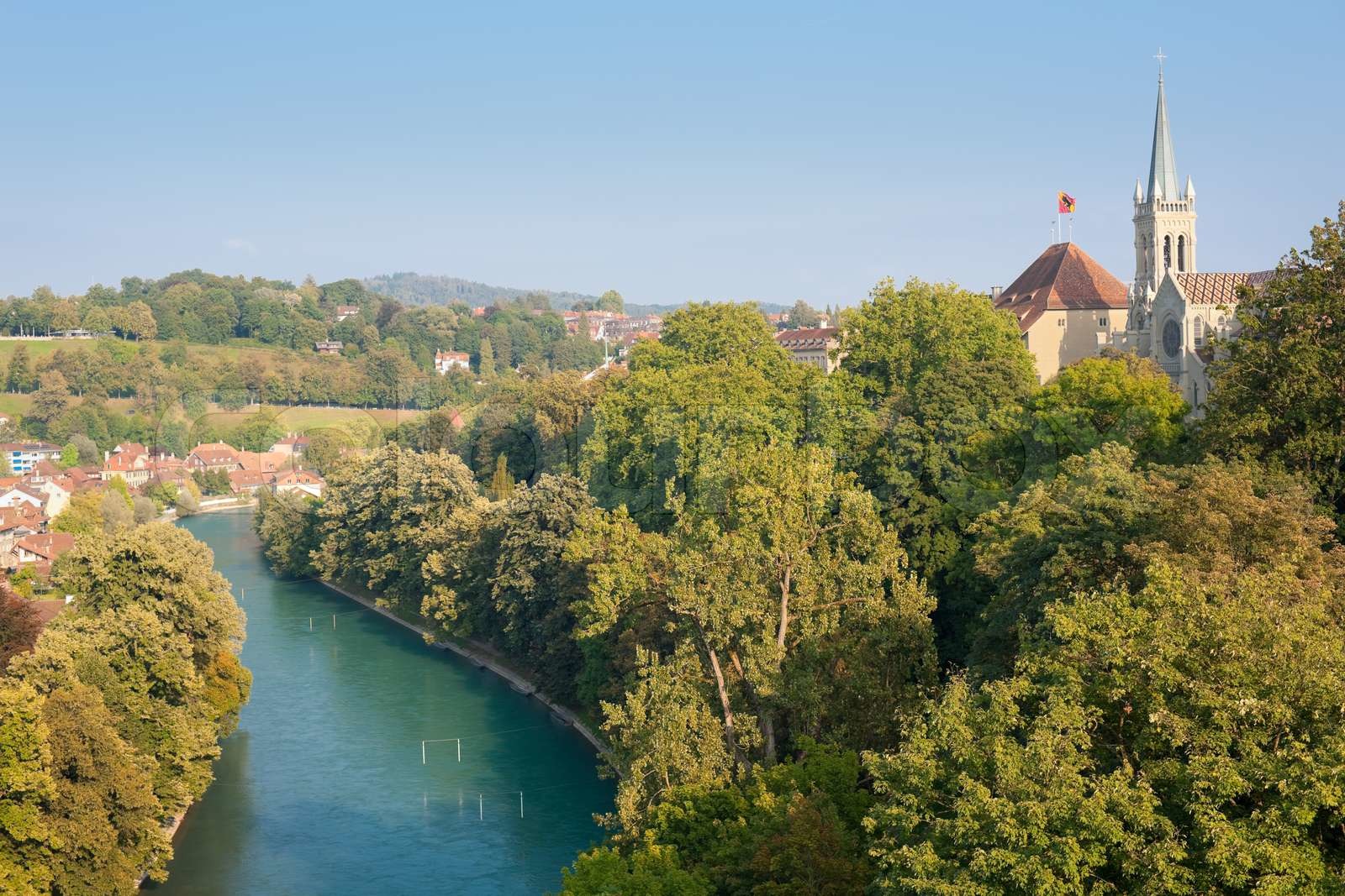 Aar river in Bern | Stock image | Colourbox