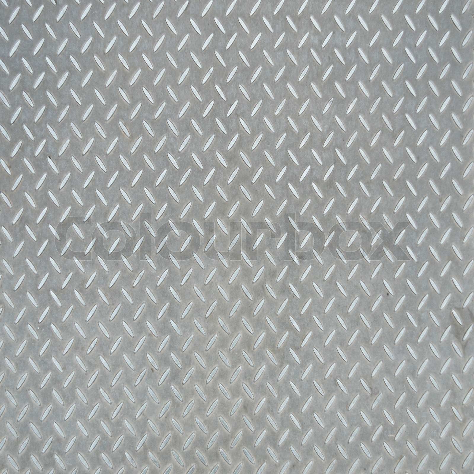 Seamless steel diamond plate texture | Stock image | Colourbox