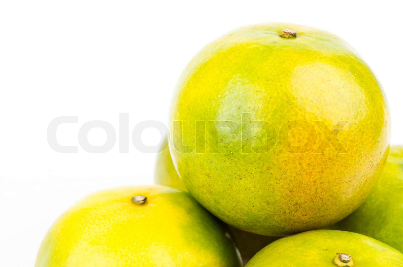 Green orange | Stock image | Colourbox