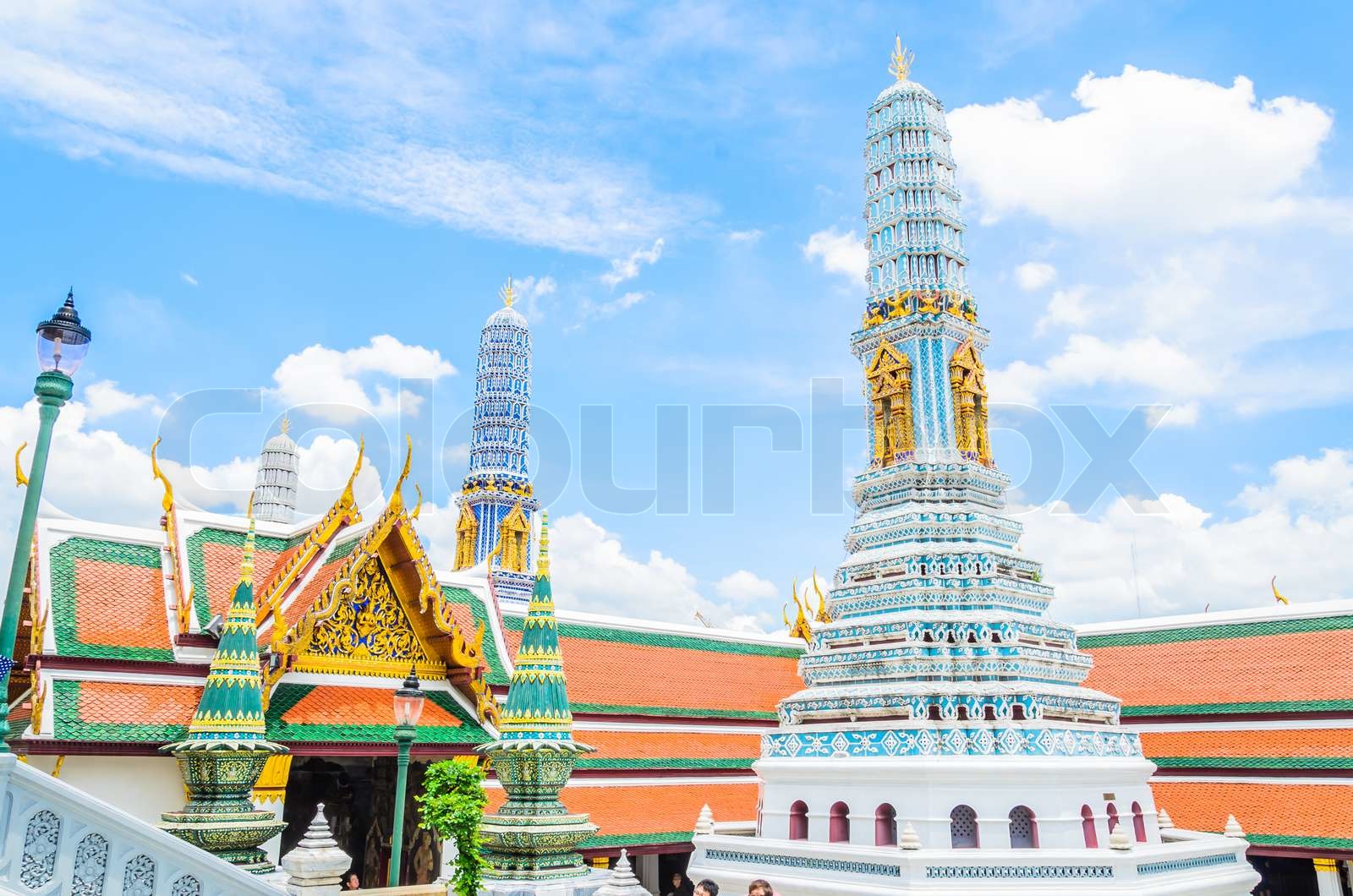 Emerald temple | Stock image | Colourbox