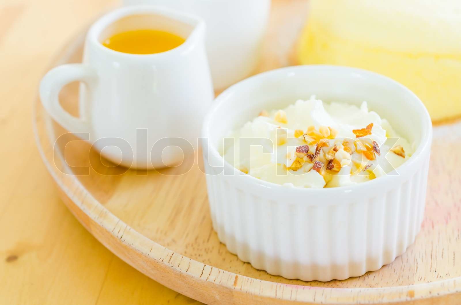 Cream | Stock image | Colourbox
