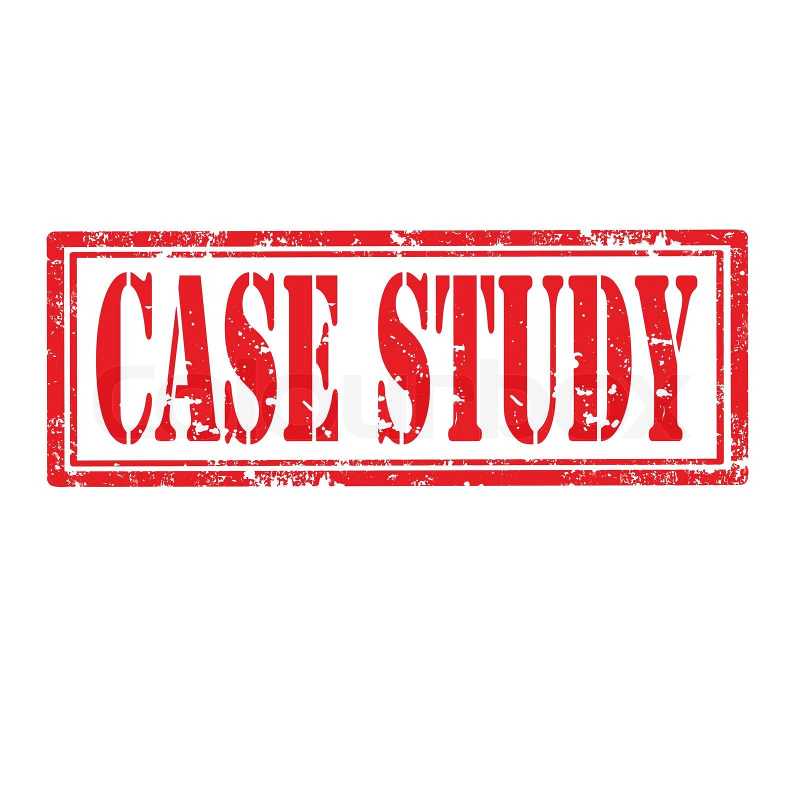 Case Study-stamp | Stock vector | Colourbox