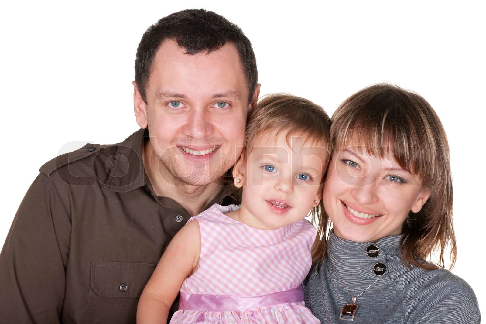 Family portrait | Stock image | Colourbox