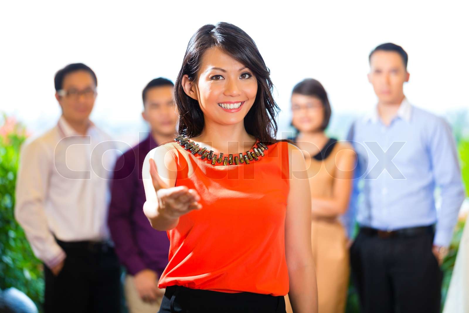 People of creative agency or advertising agency | Stock image | Colourbox