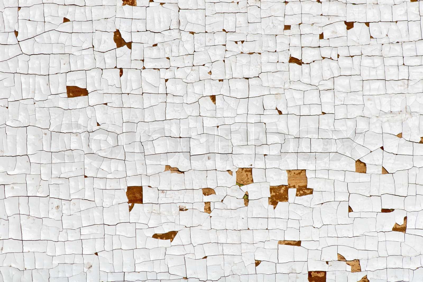 scratched wooden desk | Stock image | Colourbox