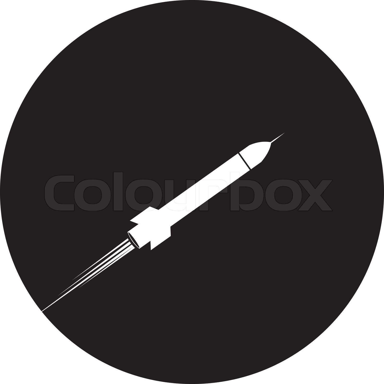 Rocket icon | Stock vector | Colourbox