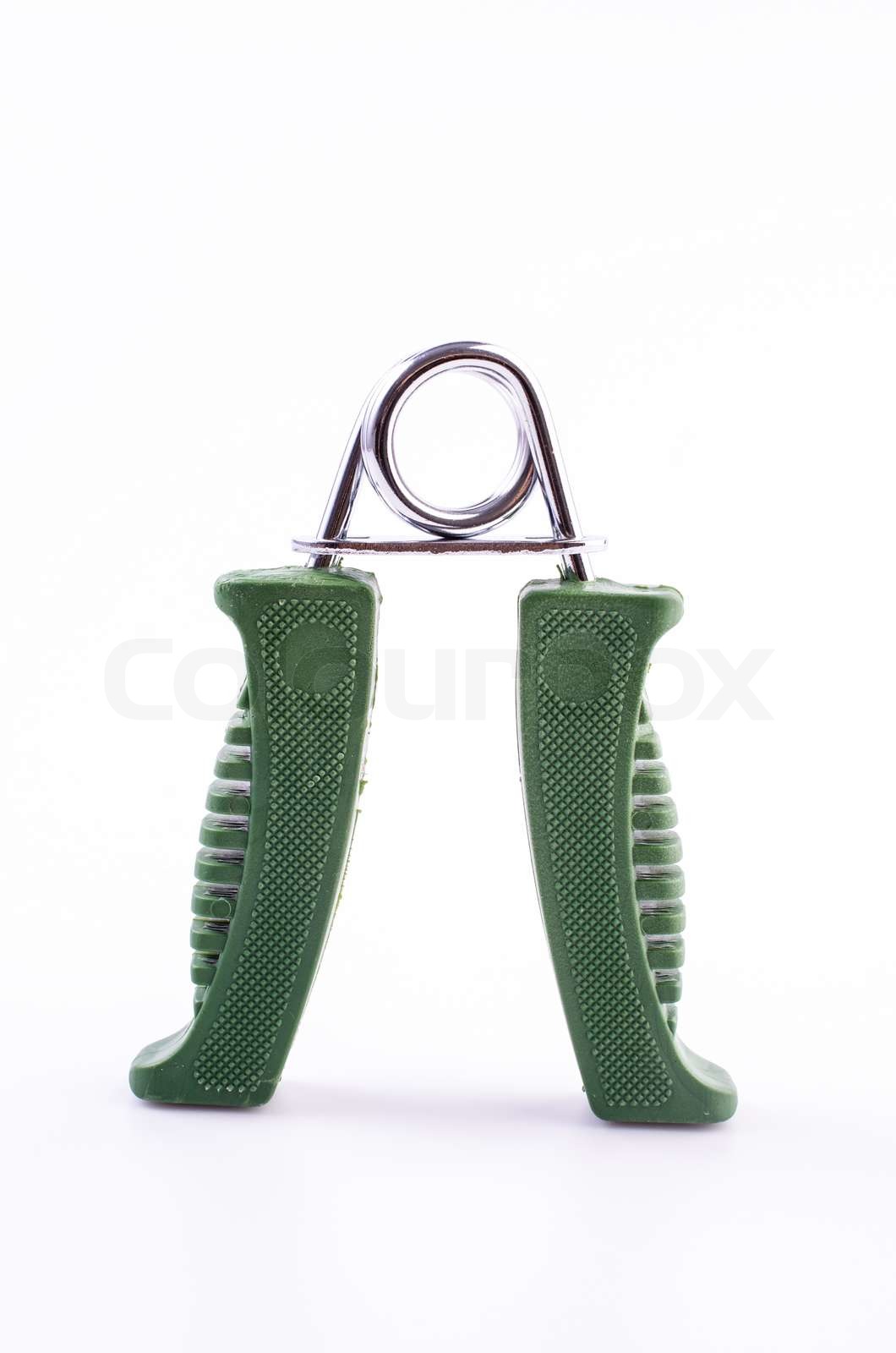 Hand grip spring | Stock image | Colourbox
