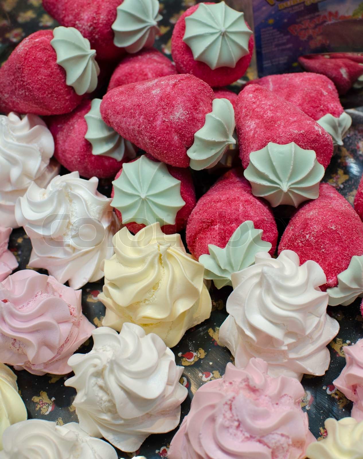 Colors of Cakes in a Pastry | Stock image | Colourbox