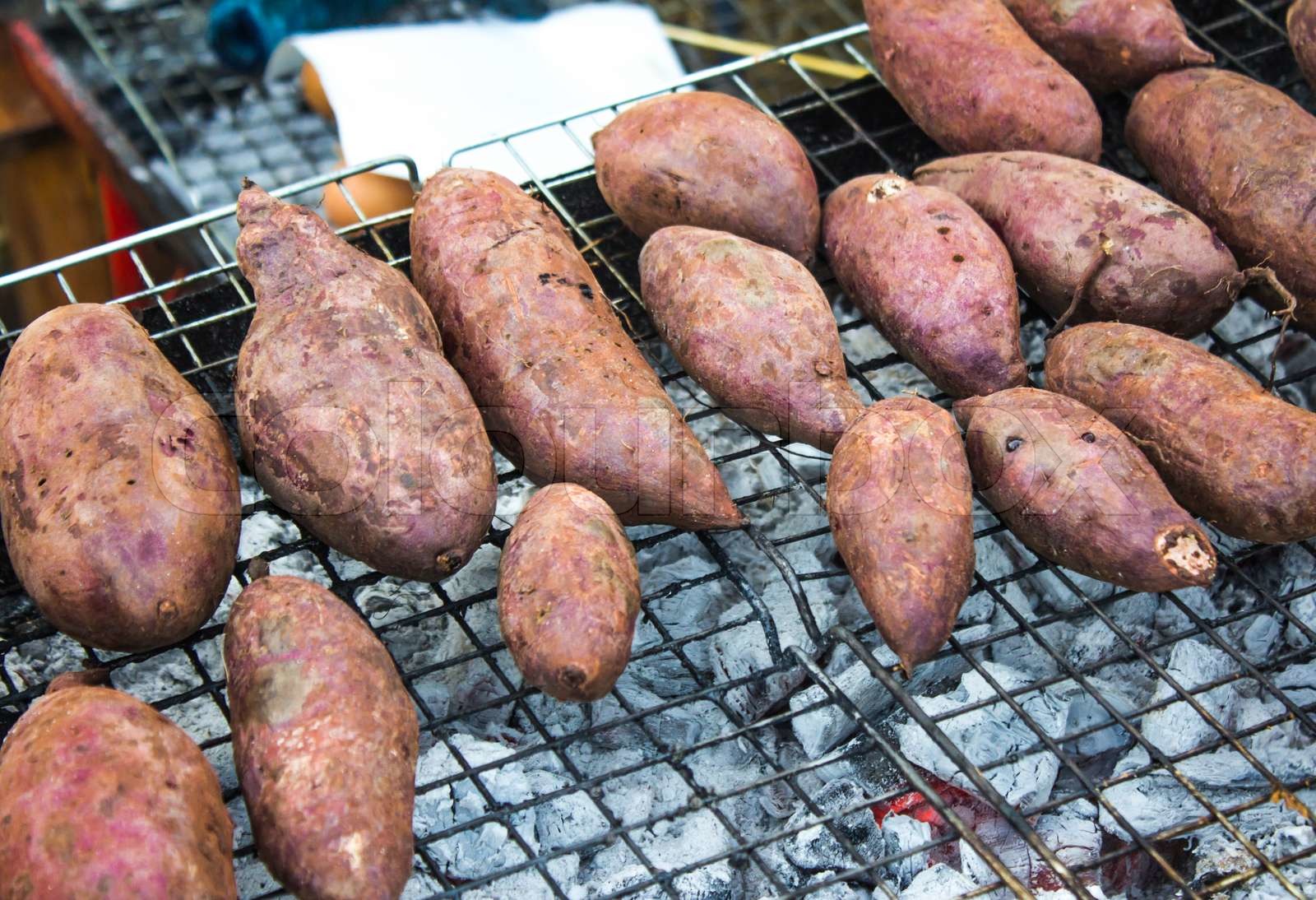 cassava burned food | Stock image | Colourbox