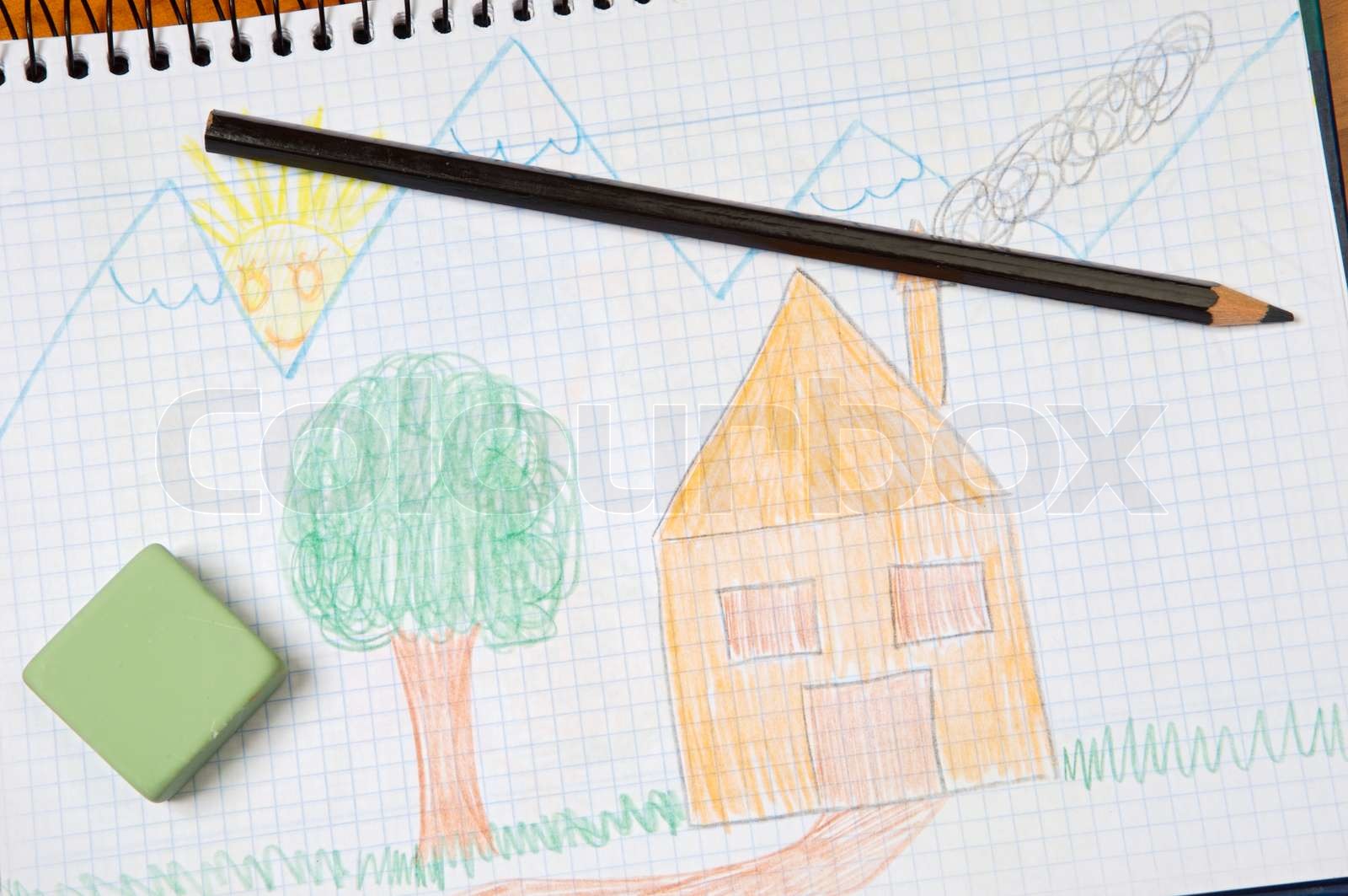 Draw paint | Stock image | Colourbox