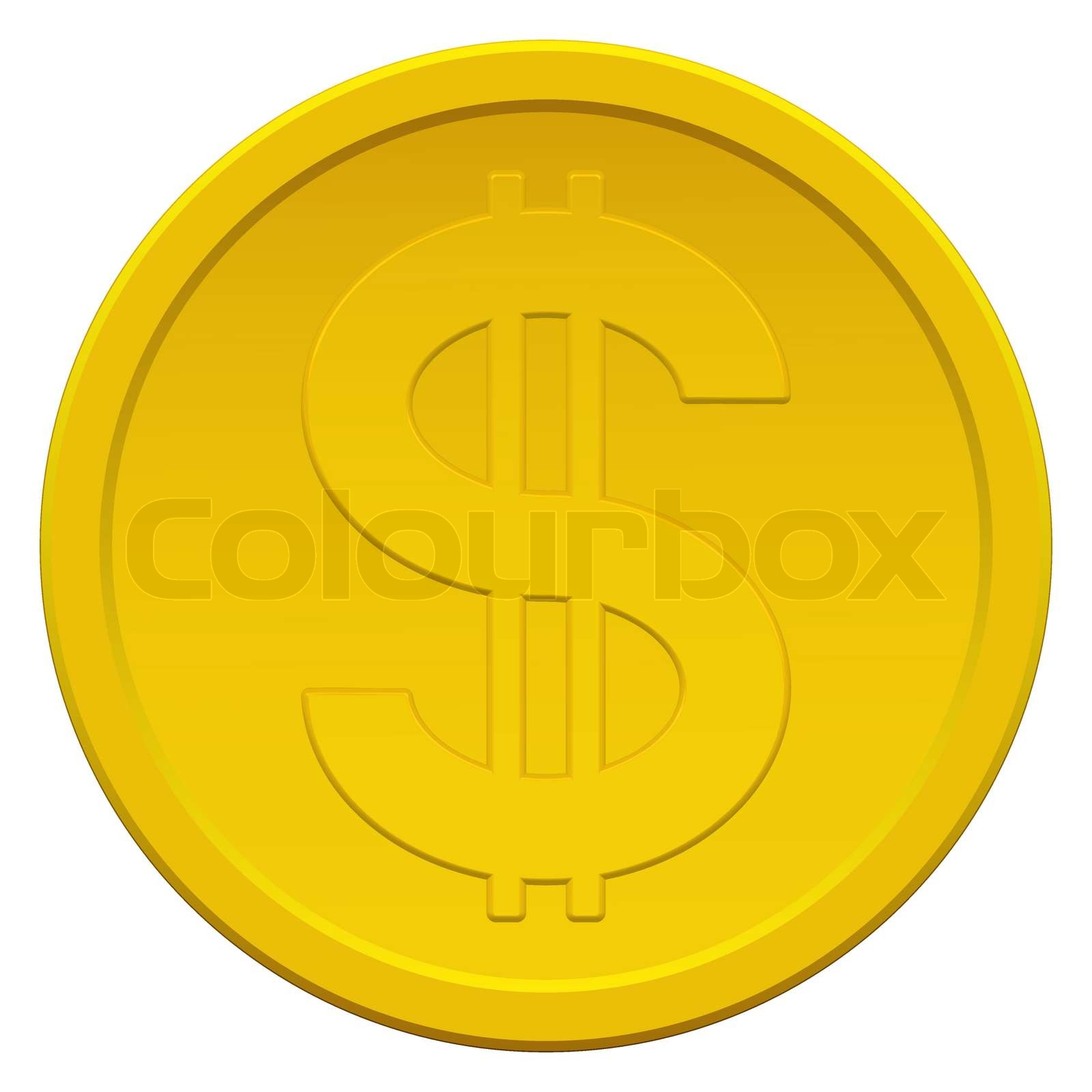 Coin | Stock vector | Colourbox