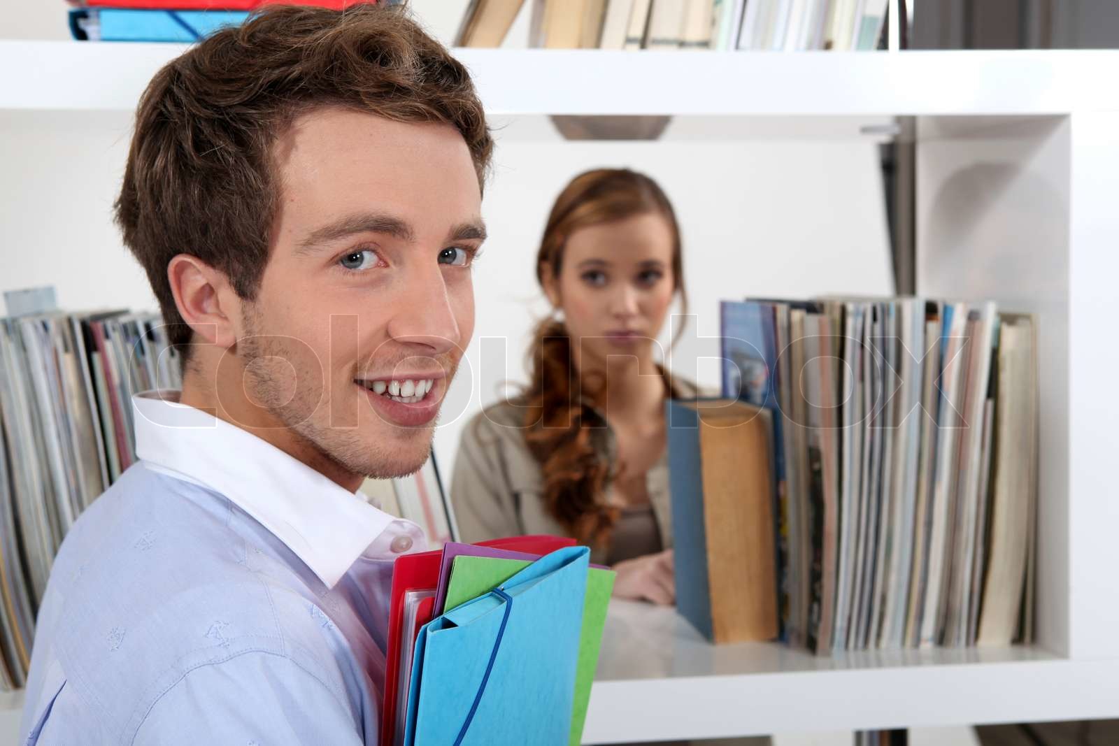 students-in-library-stock-image-colourbox