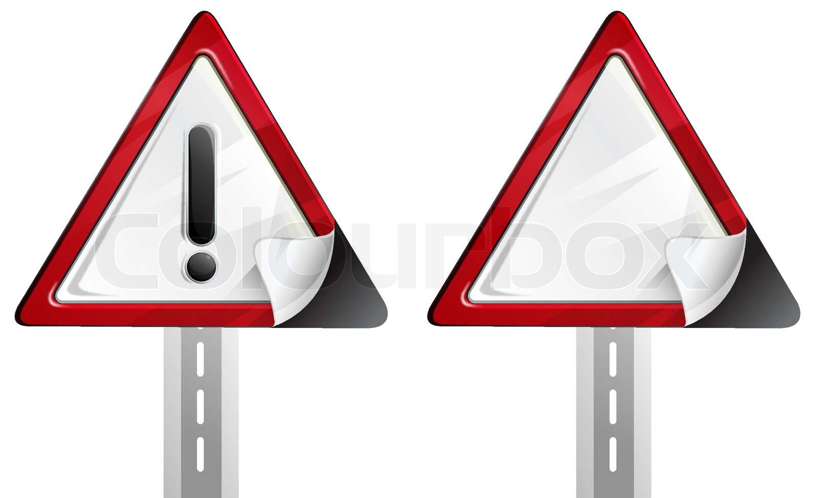 sicherheit, strasse, symbol | Stock-Vektor | Colourbox