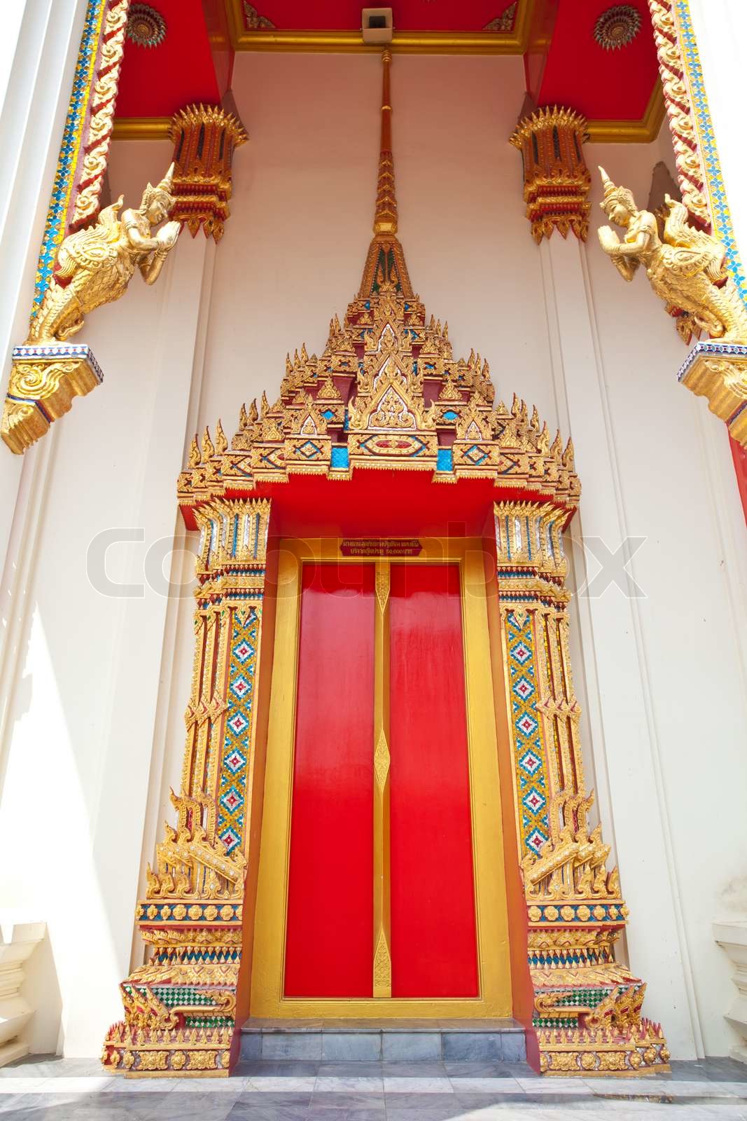 Temple portal | Stock image | Colourbox