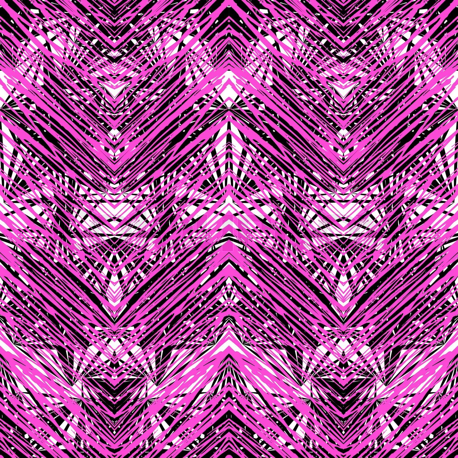 Hand drawn linear geometric pattern | Stock vector | Colourbox